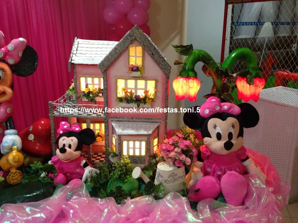 Decoração e Casa Festas - Z2 Lounge Eventos - SJ de Meriti - RJ: Minnie ...